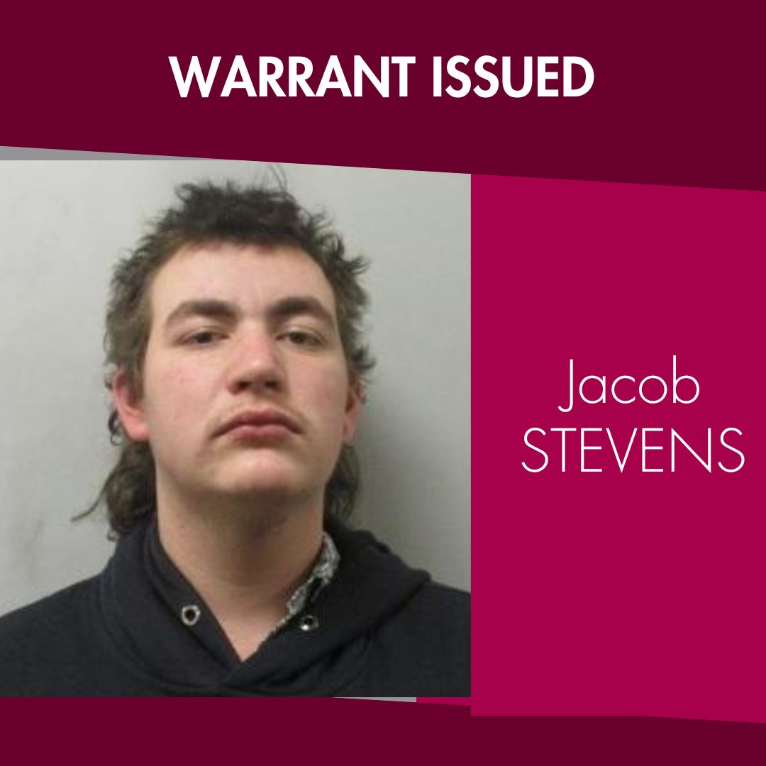 Jacob Stevens wanted on warrants - River 1467
